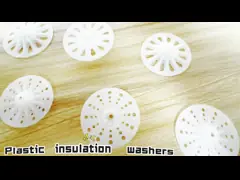 China 52mm Polypropylene Plastic Washers for Insulation Boards - 50mm Diameter, 3.5mm Thickness, 500 pcs/pack for sale