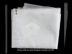 durable and strong white and grey fiberglass mosquito net 110gsm for sale Finest Fiberglass Insect Screen for Any Size Window or Door Protection
