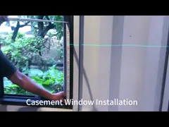 2mm Aluminium Double Glazed Premium Weatherproof Sliding Glass Doors 2.1m Height