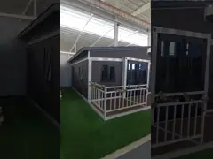 중국 휴대용 주택 접이식 컨테이너 주택 19X20Ft 확장 가능한 접이식 사전 제조 모바일 주택 통합 접이식 주택 판매용