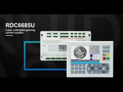RUIDA RDC6685U Controlador láser de CO2 para procesamiento asíncrono de doble cabeza con alimentación automática