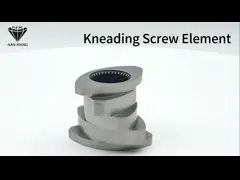 Melting Zone Extruder Kneading Block 30 Degree  45 Degree 60 Degree Angle