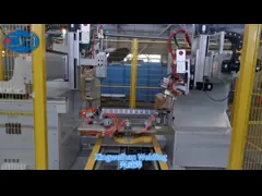 Automatic heater shell spot welding machine