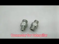 China Excavator Parts Connector 6V-8636 For CAT 305.5D 308D 320D 330D Excavator Adapter Straight 6V8636 for sale