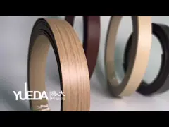China Moisture Resistance PVC Edgebanding Tape 0.4mm for Melamine Boards - Custom Length & 3000+ Designs for sale