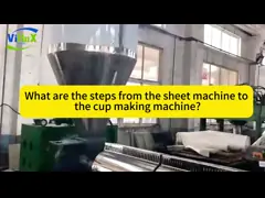 Fully automatic production, high efficiency, easy operation plastic extruder machine