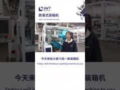 Bottled beverage case packing machine