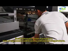 Small automatic vacuum forming machine