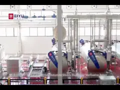 전처리 살균 리토트 장비 시스템 600kg/min-1800kg/min