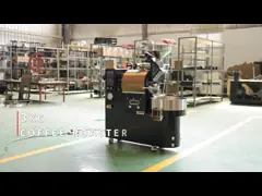 N 3kg PLC coffee roaster machine