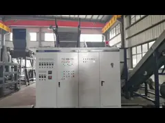 China PP PE Film Plastic Squeezing Machine Single Screw Plastic Extruder Machine 500kg/Hr for sale