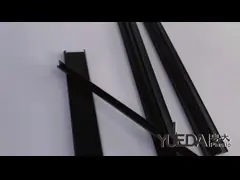 China Custom Extruded PVC Plastic Profiles 20-200mm Sizes with Anti-Corrosion and Electrical Insulation Properties for sale