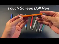 China Colorful Touch Screen Ballpoint Pen Gift Ballpoint Pens For Advertising Promotion for sale