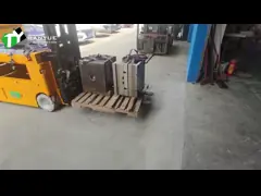 China Laser Navigation AGV Forklift 1500KG Load Capacity 48V DC Intelligent Handling System with Omnidirectional Movement for sale