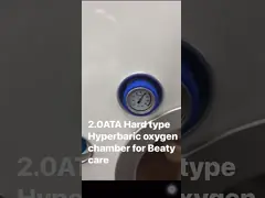China Hard Sitting Type 2.0ATA Hyperbaric Oxygen Chamber Lying Oxygen Home Hyperbaric Chamber For Home Use for sale