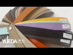 China 2mm PVC Edge Banding for Kitchen Cabinets - Customizable Colors & Wood Grain Patterns for sale