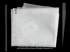 110gsm Fiberglass Insect Screen White Gray Fiber Glass Mosquito Net