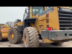 Heavy Duty Used Komatsu Wheel Loaders WA500-3 Long Lasting Energy Efficient