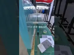Four-layer laminated glass