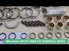 China 6D14T Engine  Kit for  Excavator E120 E140 E180 Liner, piston, ring ,Valves, Bushing, Full Gasket Kit for sale
