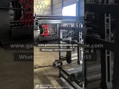 Gabion mesh making production line