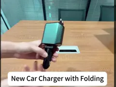 Super Fast Car Charger Super with Stretchable Cables Charging For Digital Device
