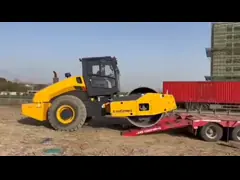 Second Hand LIUGONG CLG6626E Hydraulic Road Roller 20 tons High Speed 140 kw Power