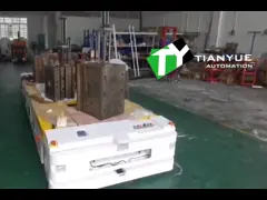 China customized Omnidirectional Mecanum Wheel Agv Guided Vehicle Load 1 Ton for sale