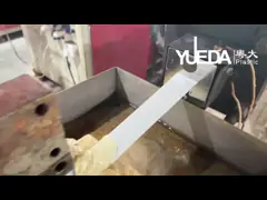 Plastic flat slide block