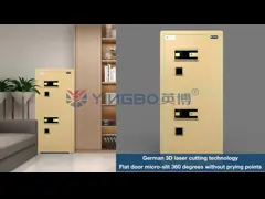 China Digital Fingerprint Lock Large Safe Box For Security Gold High End Home Safes for sale