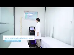 China Commercial Hair Removal Laser Treatment Machine 1200w Epilation Laser Machine Three Wave for sale