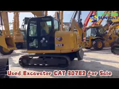 중국 작은 일본 기계 중구 CAT Caterpillar 307E 발굴기 소화량 사용 된 Caterpillar CAT 307E 발굴기 판매용