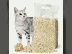 Flushable Fast Clumping Deodorization Natural Tofu Cat Litter for Pet Cat