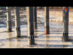 China Electrical Vibro Replacement Machine Pile Frame Vibro Float 6 Bar Pressure for sale