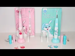Cina USB carica induttiva per bambini spazzolino acustico per bambini impermeabile IPX7 spazzolino intelligente in vendita