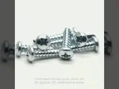 China Customized Concrete Self Tapping Screws ASME/DIN/GB/ISO/UNI Standard for sale