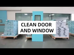 China Steel Door Hermetic Clean Room Steel Swing Door For Hospital Laboratory Clean Room for sale
