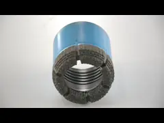 China High Core Sample Retrieving Surface Set Core Diamond Bit For Wet Dry Drilling Conditions for sale