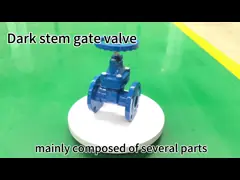 China Hard Seal Flange Ductile Iron Gate Valve PN16 Metal Seat Stem Gate Valve for sale