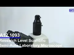 Cina Microscopio stereo automatico principale di Trinocular dei semi per il laboratorio scientifico A12.1093-L di ricerca in vendita