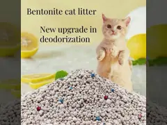 Custom Manufacturers eco friendly bentonite cat litter premium clumping natural mineral