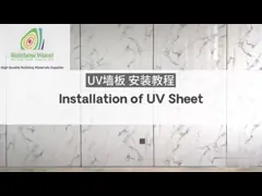 Cina Tavola di marmo in PVC per interni, fogli di plastica decorativi, pannelli di copertura per pareti, stampa 3D in vendita