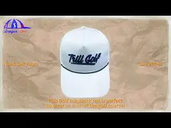 5 панелей Высокопрофильная вышивка Шапки для гольфа Женская дыхательная бейсбольная шапка регулируемая