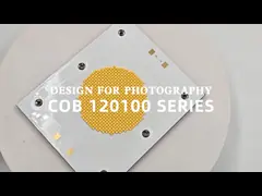 中国 2400W COB 双色 2700K 6500K CCT 高電力 1200W+1200W COB 120mm*100mm LEDチップモジュール CRI 95+ 写真照明用 販売のため