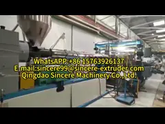 China Plastic PE PP ABS PS Sheet Extrusion Line Machine Single Screw 150mm-8000mm for sale