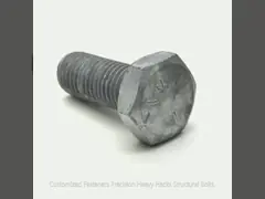 China Customized Fasteners Precision Heavy Hex Structural Bolts for sale