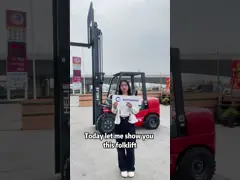 Diesel Forklift 3000kg Heli QuanChai Engine