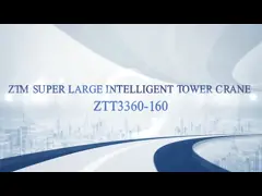 ZTT466B Guindaste de torre plana 26t Capacidade 70m Duração do cabo 5,5t Equipamento de elevação de carga de ponta