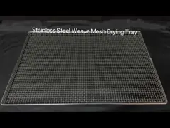 China Light Weight Wire Mesh Basket Tray , Wire Cable Tray 100cm*50cm*20cm for sale