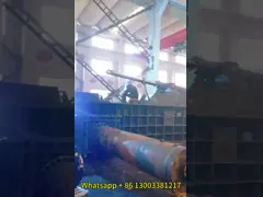 China Y81T-4000 Side Ejection Car Baler Machine - 4000KN Force, 15-20 Tons/Hour Capacity for Scrap Vehicle Processing for sale